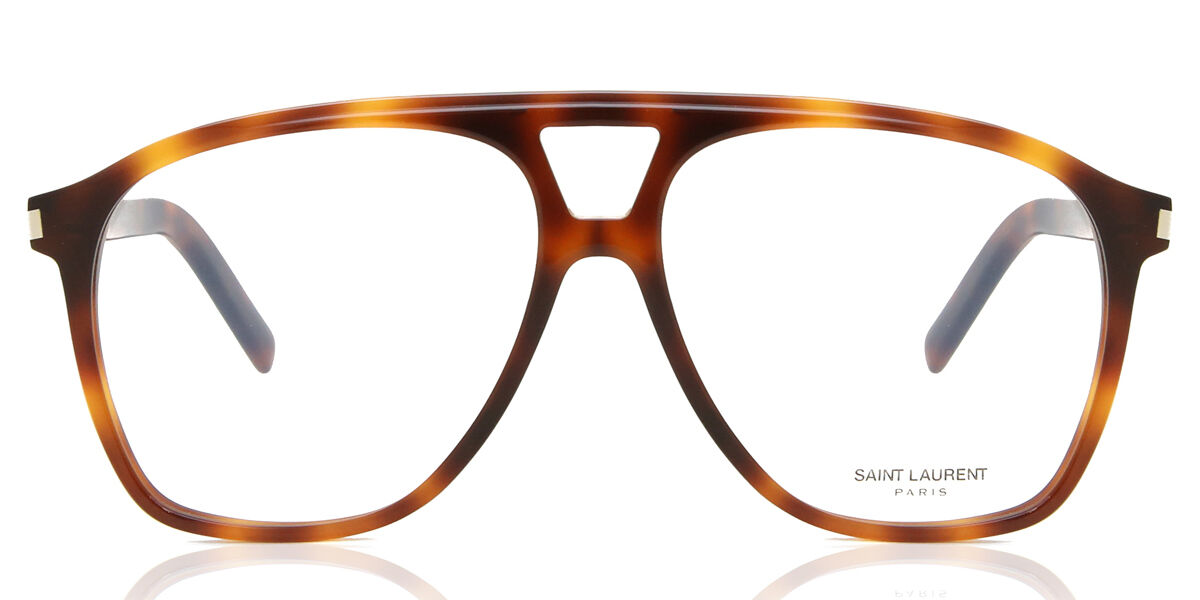 Saint Laurent SL 596 DUNE OPT 002 Piloto Dark Tortoise óculos ...