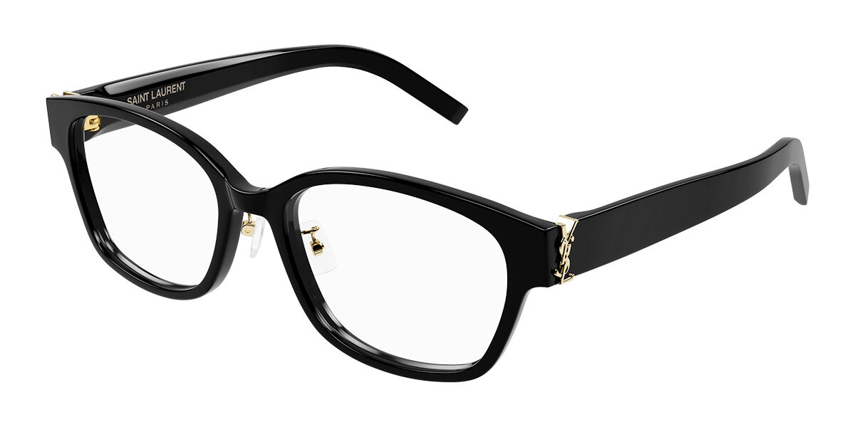 Saint Laurent SL M33/J Asian Fit 002 Eyeglasses in Black ...