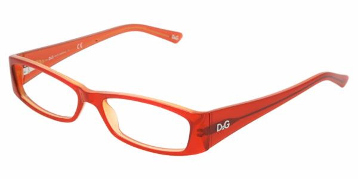 D&G DD1170 986 Rectangle Red Eyeglasses | Vision Direct Australia