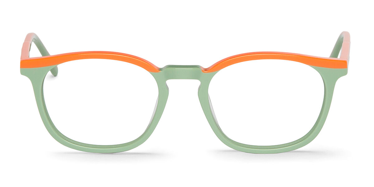 Mr. Boho Gordon ACXR19-00 Eyeglasses in Green/Orange | SmartBuyGlasses USA