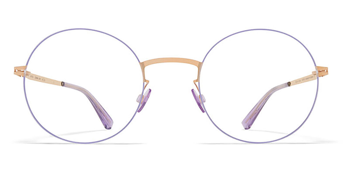 Mykita Kayo 347 Eyeglasses in Gold Neon Pink | SmartBuyGlasses USA