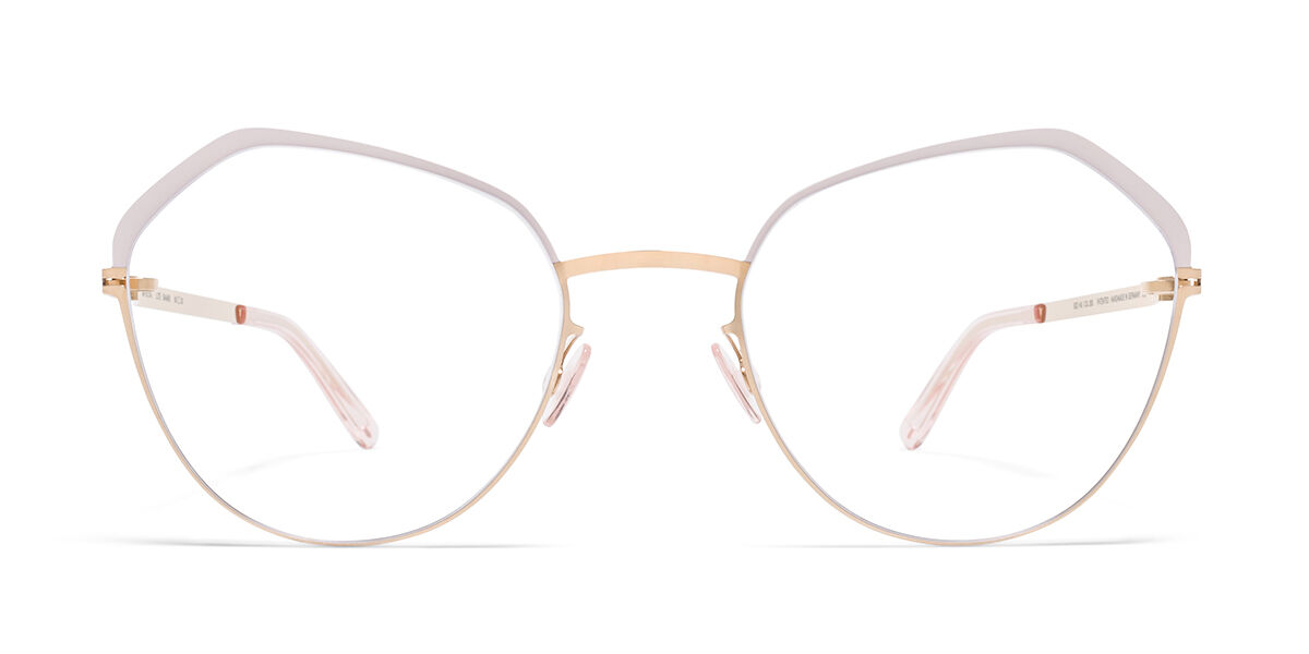 Mykita Bambi 283 Glasses Champagne Gold/Pink | VisionDirect Australia