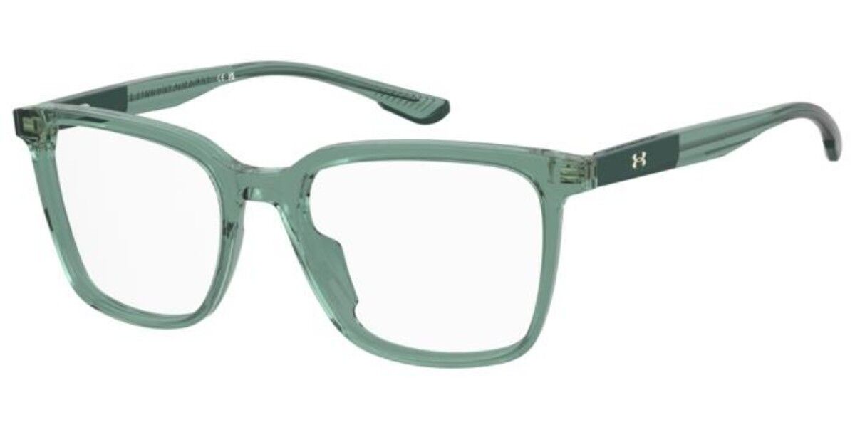 Under Armour UA 5104 0OX Square Transparent Cool Green Eyeglasses ...