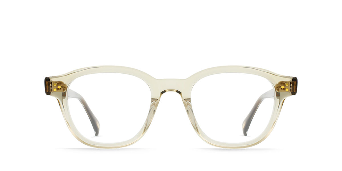 Raen LOCKLIN E376 Square Transparent Sonora Whiskey Yellow Frame ...