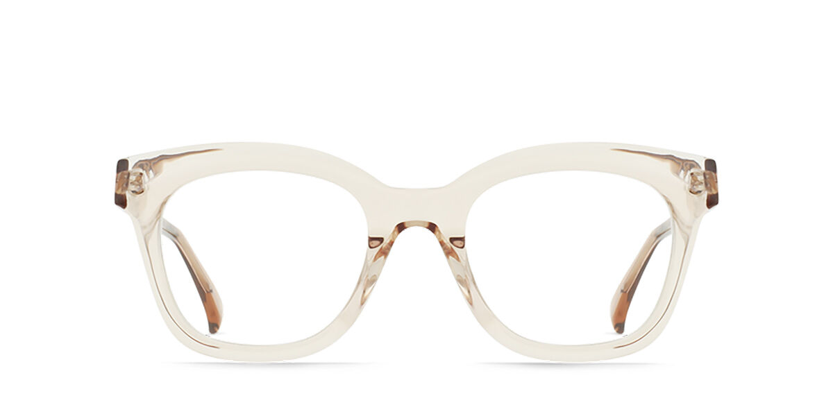 Raen ROXINE E211 Square Transparent Light Brown Frame Eyeglasses ...