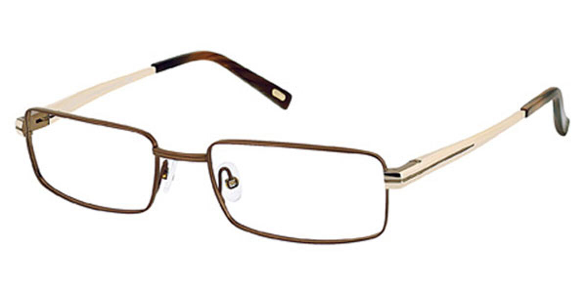 Safilo Design SD 215 B0C Eyeglasses in Bronze Gold | SmartBuyGlasses USA