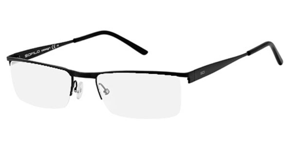 Safilo Design SD 249 003 Glasses Matte Black | SmartBuyGlasses UK
