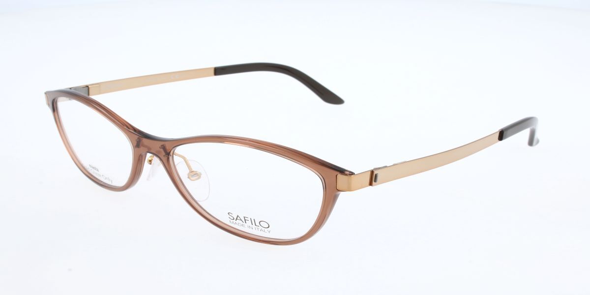 Safilo SA 6021 HFT Eyeglasses in Brown | SmartBuyGlasses USA