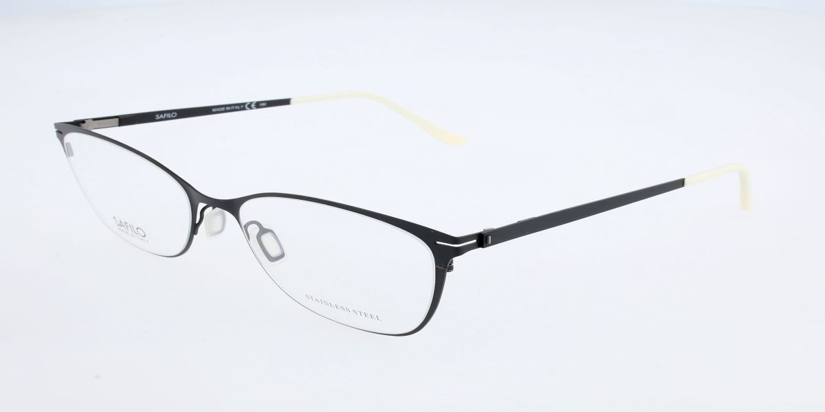 Safilo SA 6050 PDE Eyeglasses in Matte Black | SmartBuyGlasses USA