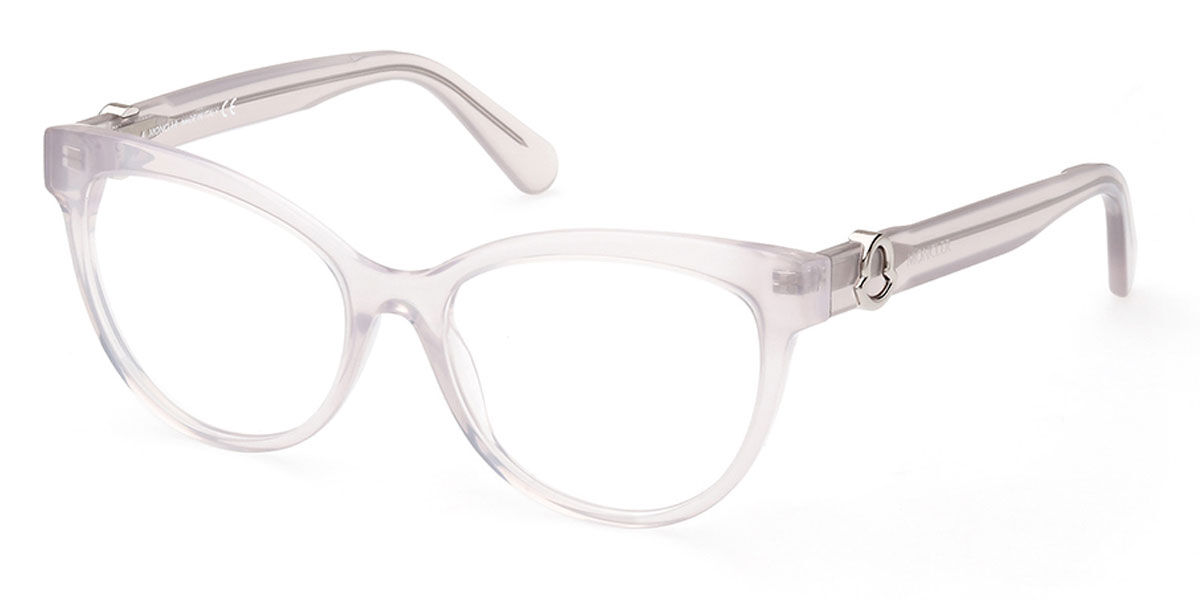 Moncler ML5166 020 Glasses Transparent Grey | VisionDirect Australia