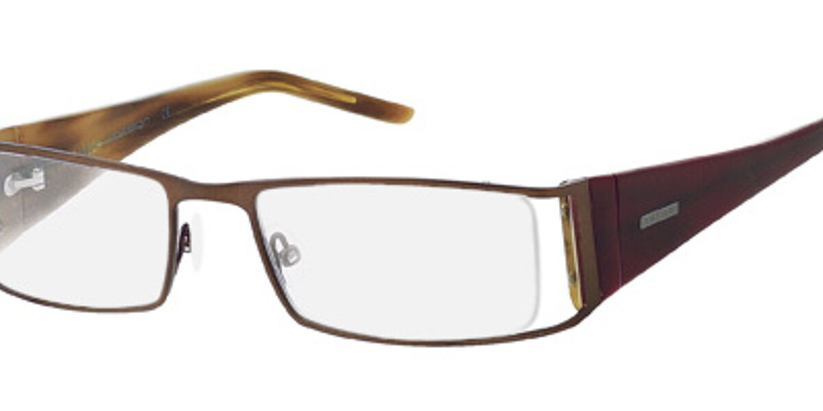 Safilo Design SD 187 INQ Eyeglasses in Brown | SmartBuyGlasses USA