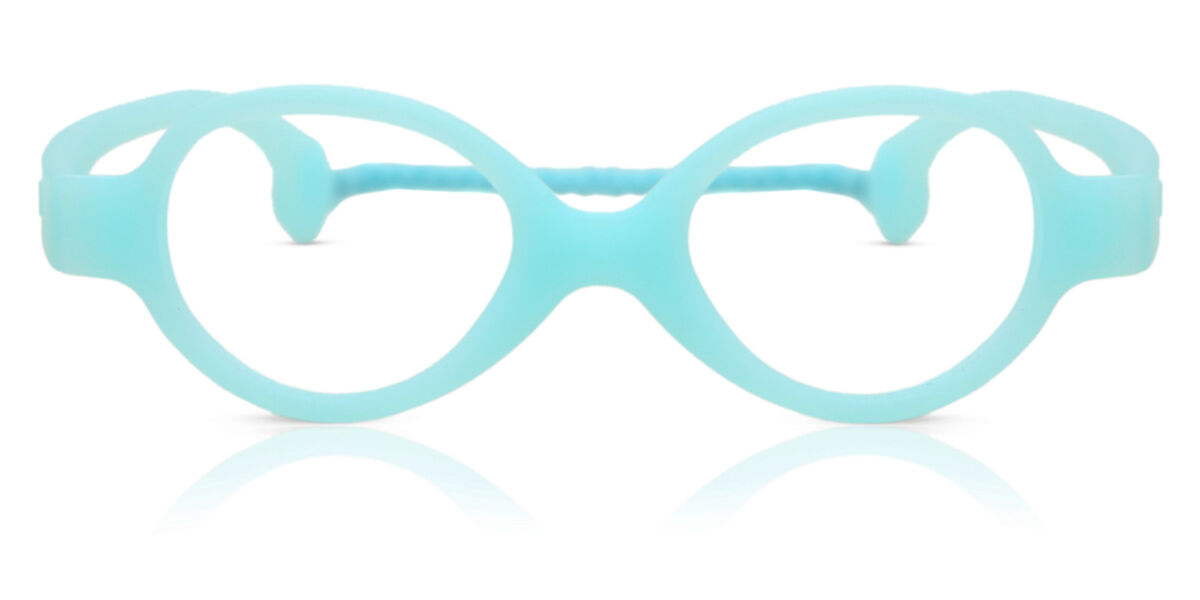 Miraflex Baby Zero Kids EC Eyeglasses in Teal Blue | SmartBuyGlasses USA