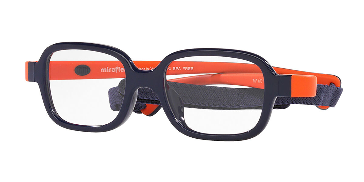 Miraflex MF4001 Kids K570 Eyeglasses in Dark Blue | SmartBuyGlasses USA