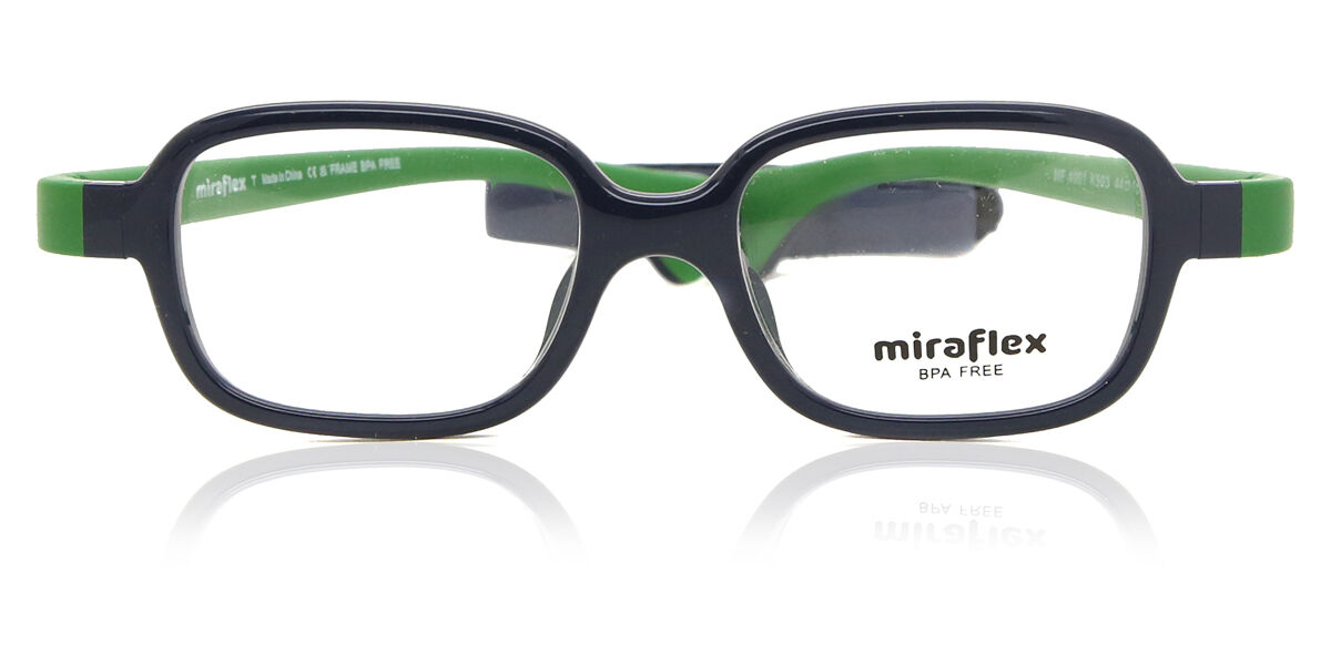 Miraflex MF4001 Kids K593 Eyeglasses in Dark Blue | SmartBuyGlasses USA