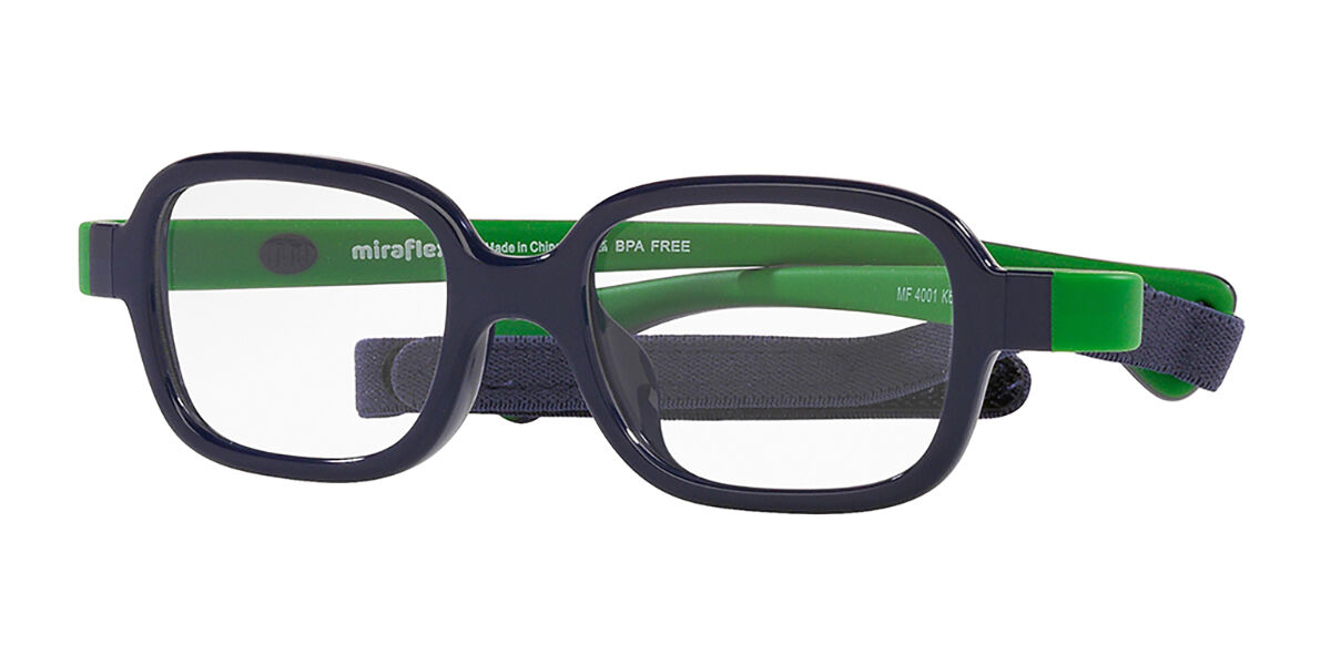 Miraflex MF4001 Kids K602 Glasses Dark Blue | VisionDirect Australia