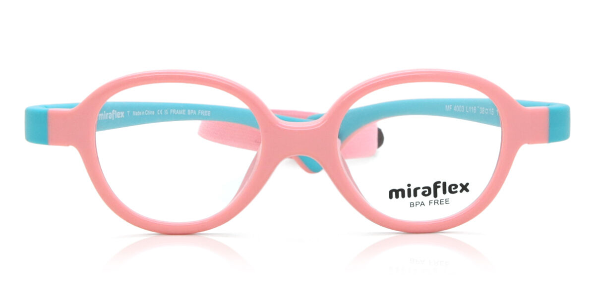 Miraflex MF4003 Kids L116 Eyeglasses in Pink | SmartBuyGlasses USA