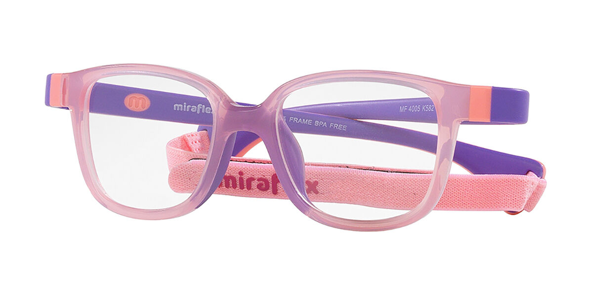Miraflex MF4005 Kids L119 Glasses Pink | VisionDirect Australia