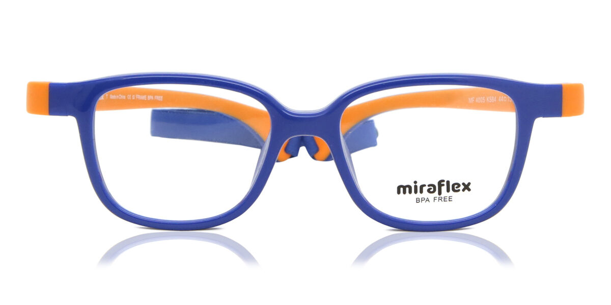 Miraflex MF4005 Kids K584 Eyeglasses in Blue | SmartBuyGlasses USA