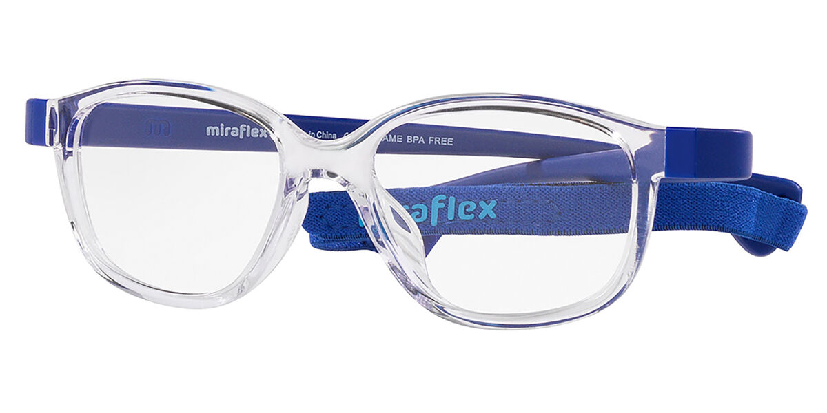Miraflex MF4007 Kids L141 Eyeglasses in Transparent Grey ...