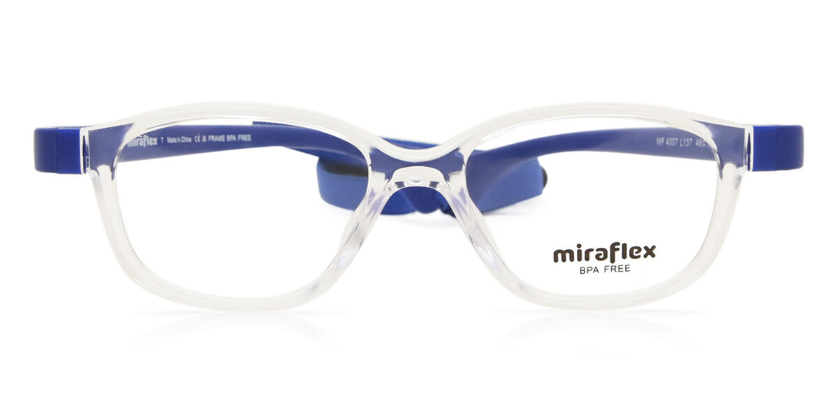 Miraflex MF4007 Kids L137 Eyeglasses in Clear | SmartBuyGlasses USA
