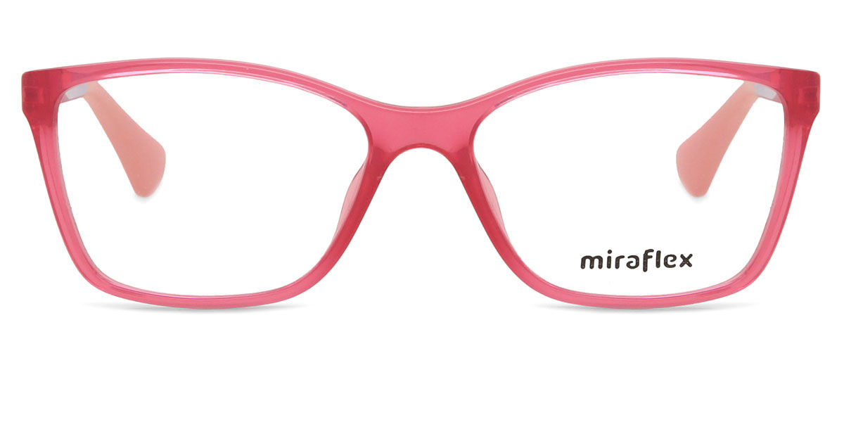 Miraflex MF4017 Kids L902 Rectangle Semi Transparent Pink Frame ...