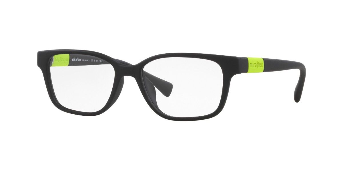Miraflex MF4021 Kids M087 Glasses Black | VisionDirect Australia