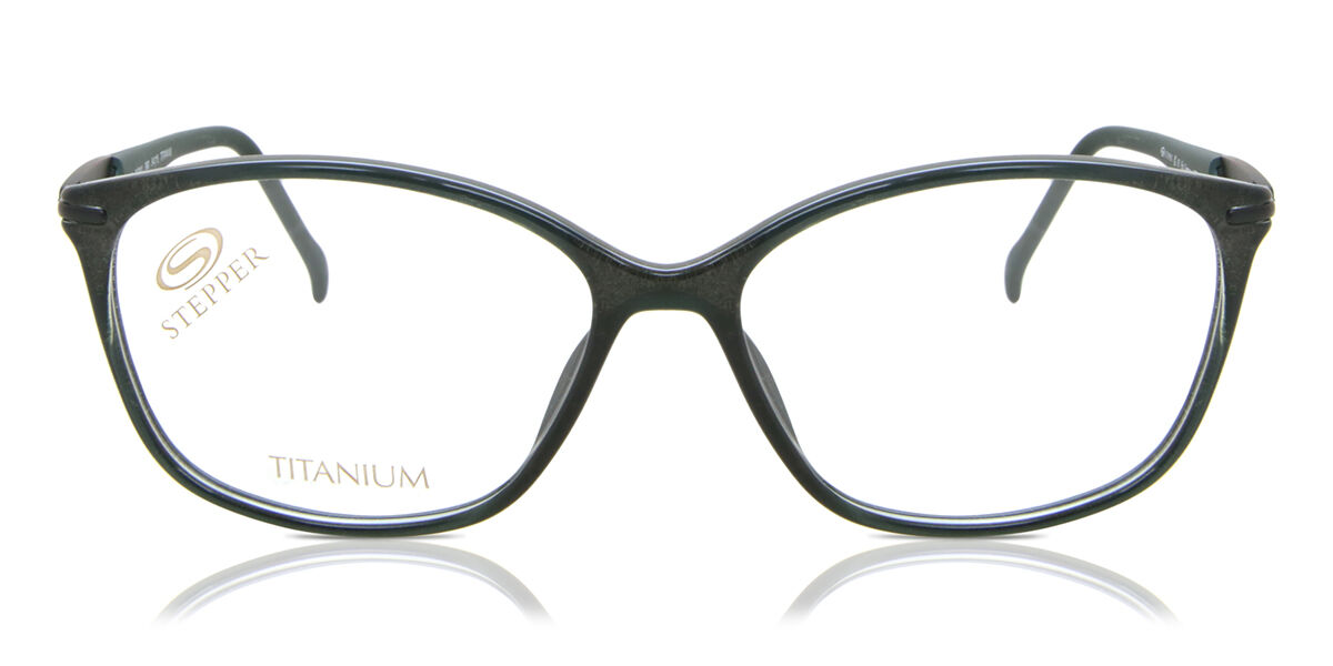 Stepper SI30141 F660 Glasses Transparent Green | VisionDirect Australia