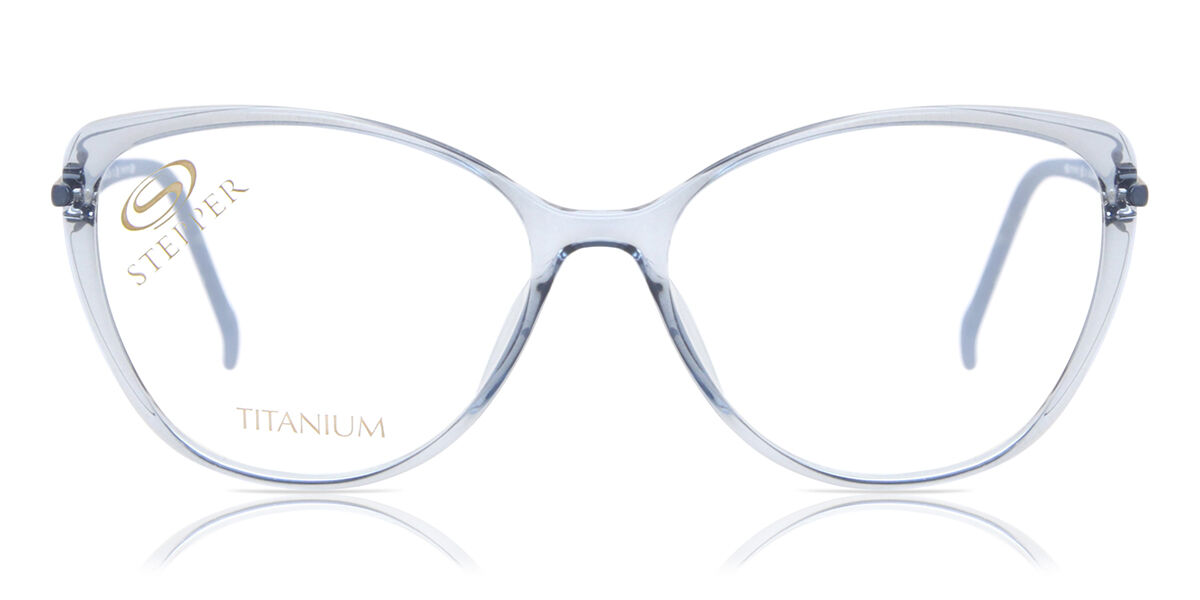 Stepper SI30165 F550 Eyeglasses in Transparent Blue | SmartBuyGlasses USA