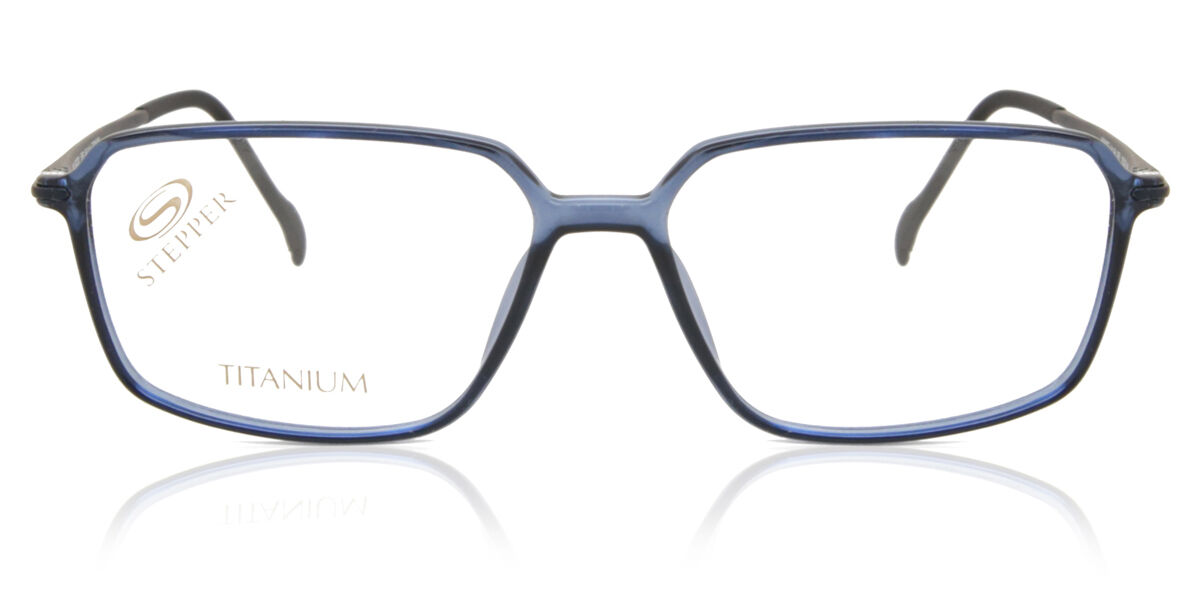 Stepper SI-20131 F550 Eyeglasses in Transparent Blue | SmartBuyGlasses USA