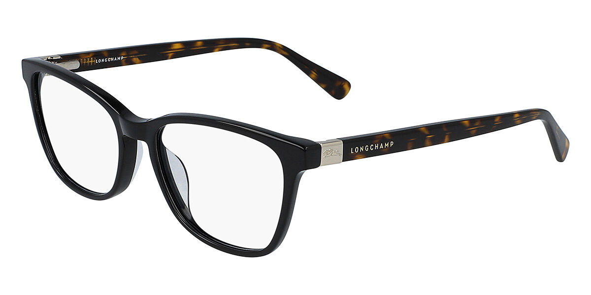 Longchamp LO2647 010 Eyeglasses in Black/Havana | SmartBuyGlasses USA