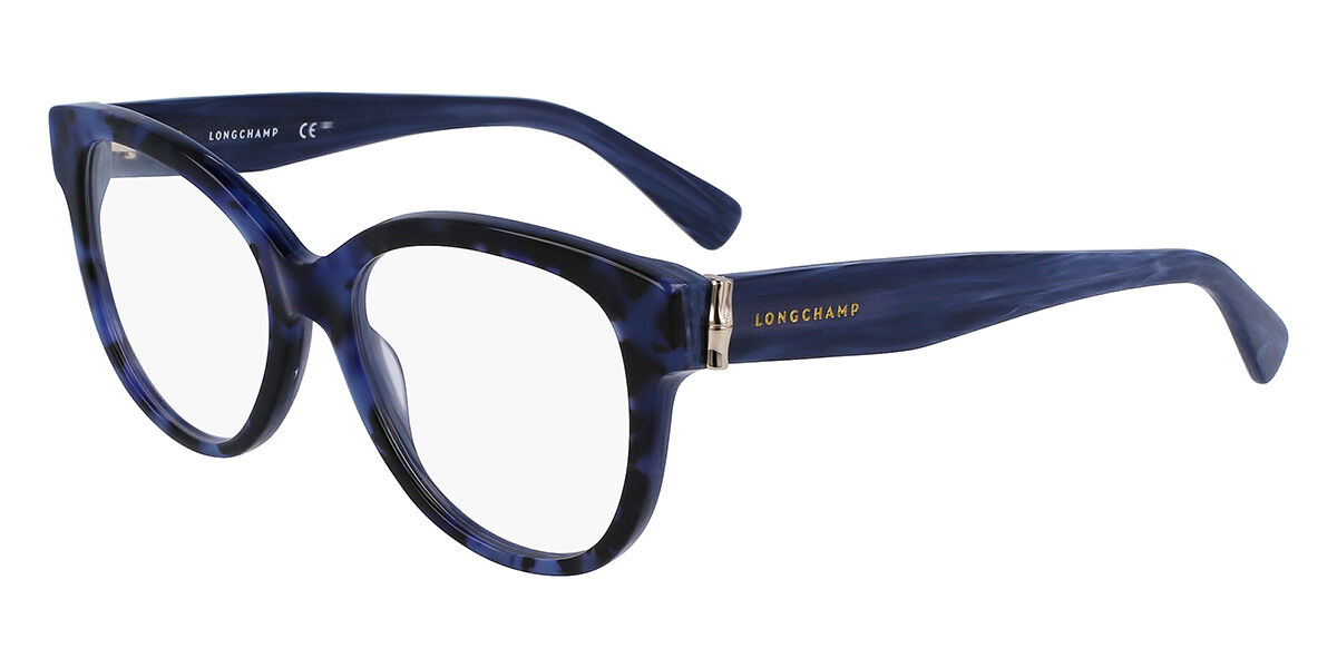 Longchamp LO2714 430 Eyeglasses in Blue Tortoise | SmartBuyGlasses USA