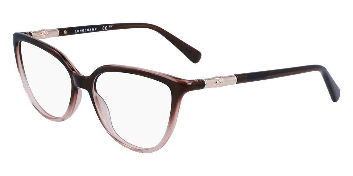 Longchamp LO2722 203 Eyeglasses in Transparent Faded Brown ...