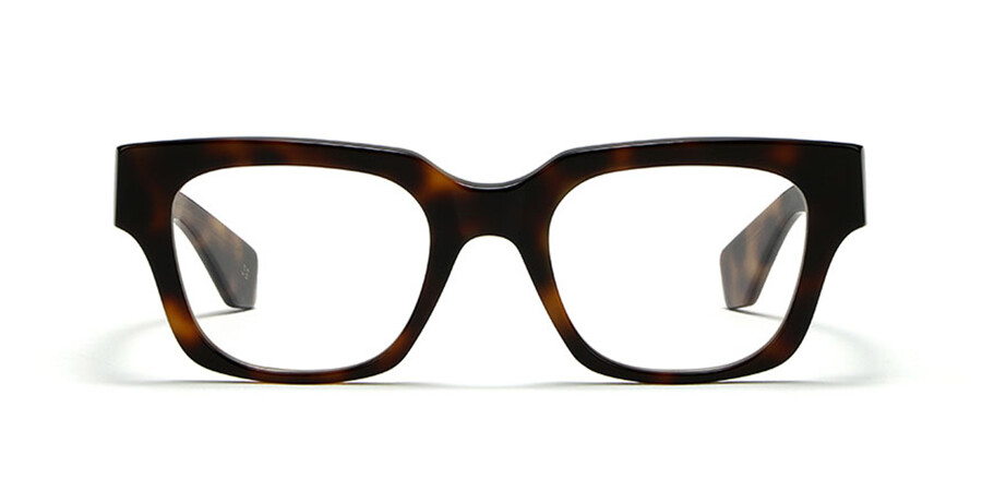 L.G.R Desert 4226 Square Spotted Dark Brown Tortoise Frame Eyeglasses ...
