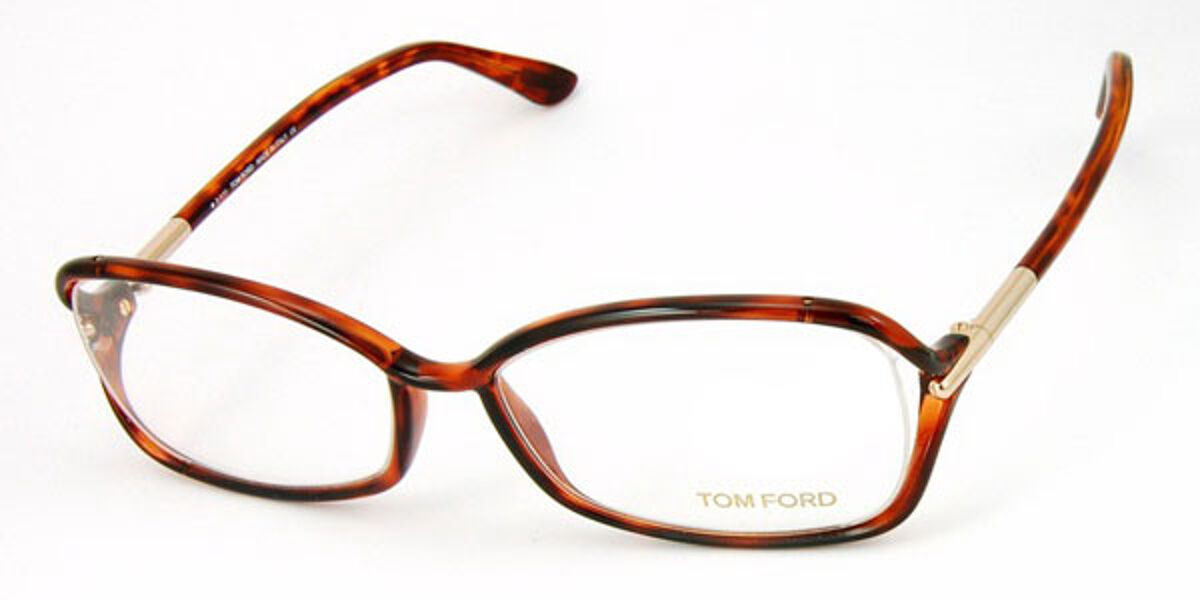 Tom Ford FT5206 056 Eyeglasses in Red Tortoise | SmartBuyGlasses USA