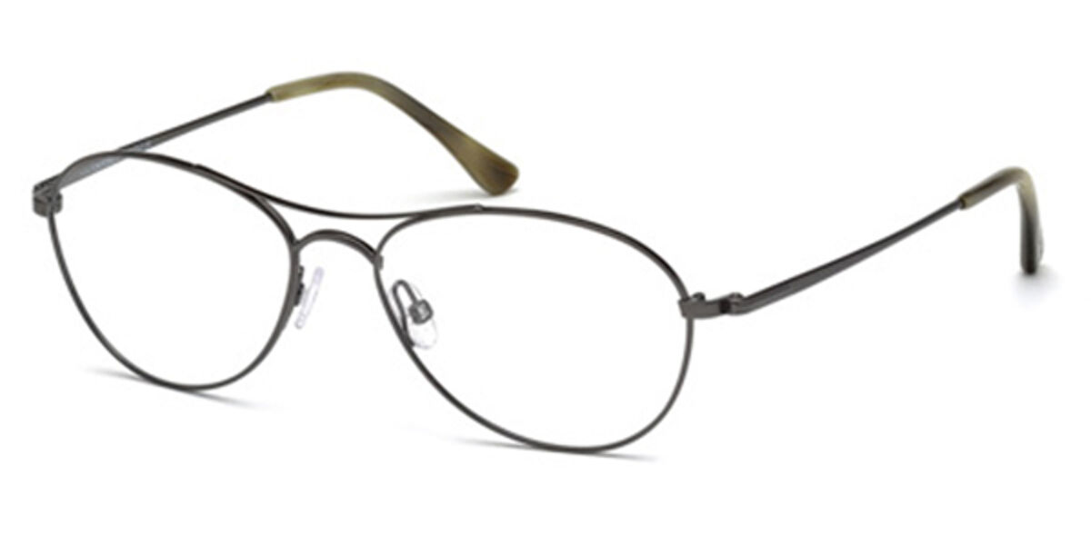 Tom Ford FT5330 Timeless Essential 012 Eyeglasses in Ruthenium Black ...