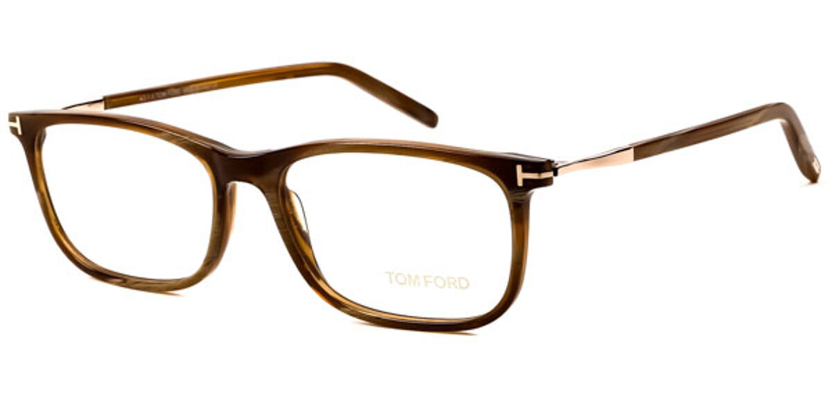Tom Ford FT5398 062 Eyeglasses in Brown | SmartBuyGlasses USA