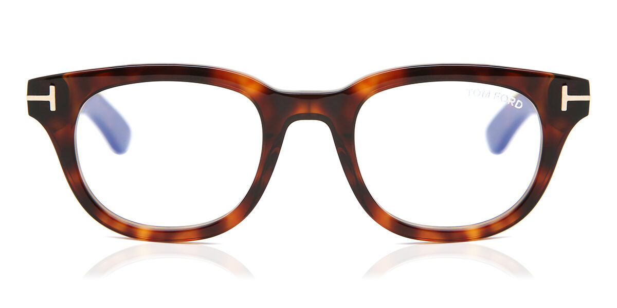 Tom Ford FT5558-B Blue-Light Block 052 Glasses Tortoiseshell ...