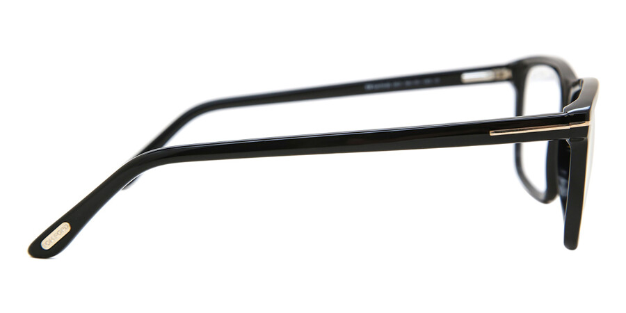 Tom Ford FT5479-B 001 Blue-Light Block Square Black Eyeglasses ...