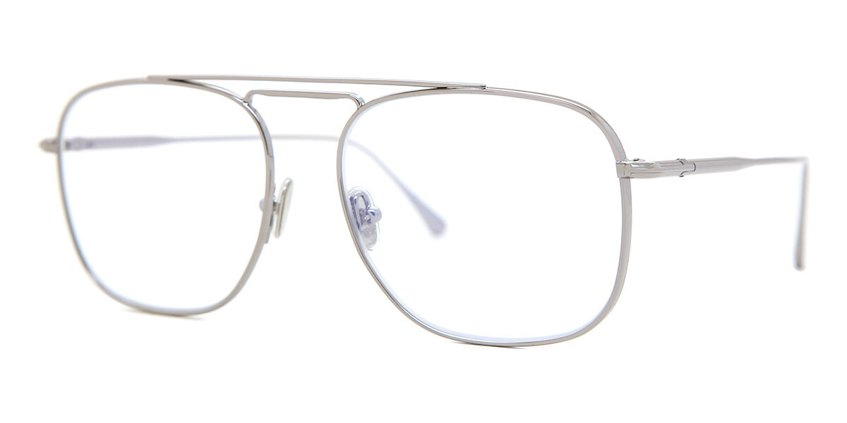 Tom Ford FT5731-B 014 Pilot Shiny Ruthenium Grey Frame Eyeglasses ...
