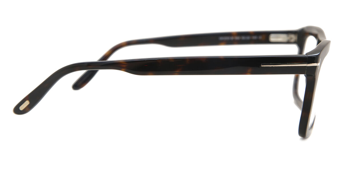 Tom Ford FT5757-B 052 Blue-Light Block Square Dark Tortoise Eyeglasses ...