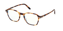 Tom Ford FT5804-B Blue-Light Block 001 Eyeglasses in Shiny Black ...
