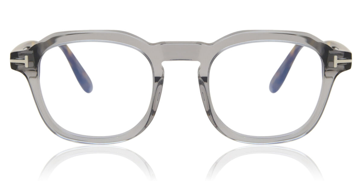 Gafas Graduadas Tom Ford FT5836-B Blue-Light Block 020 Transparent Grey ...