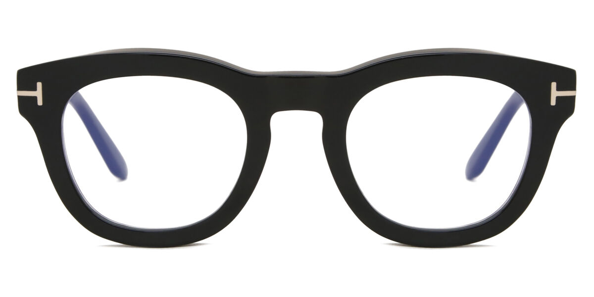 Gafas Graduadas Tom Ford FT5873-B Blue-Light Block 001 Shiny Black ...