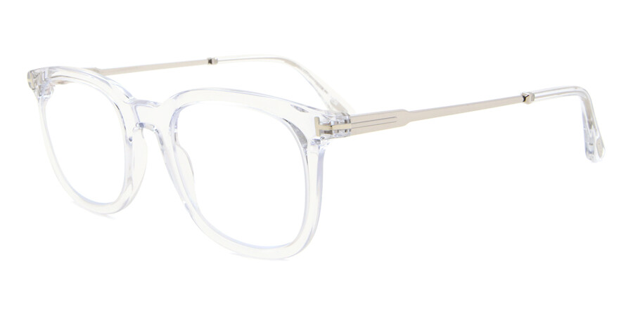 Tom Ford FT5904-B 026 Blue-Light Block Carré Transparent lunettes ...