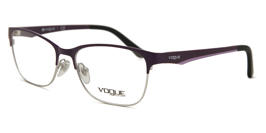 Vogue Eyewear VO3940 Light & Shine 965S Eyeglasses in Brushed Plum ...