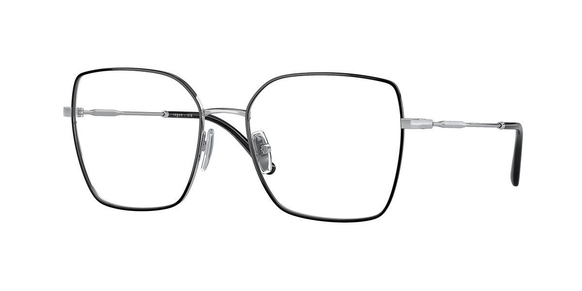 Vogue Eyewear VO4274 323 Eyeglasses in Black Silver | SmartBuyGlasses USA