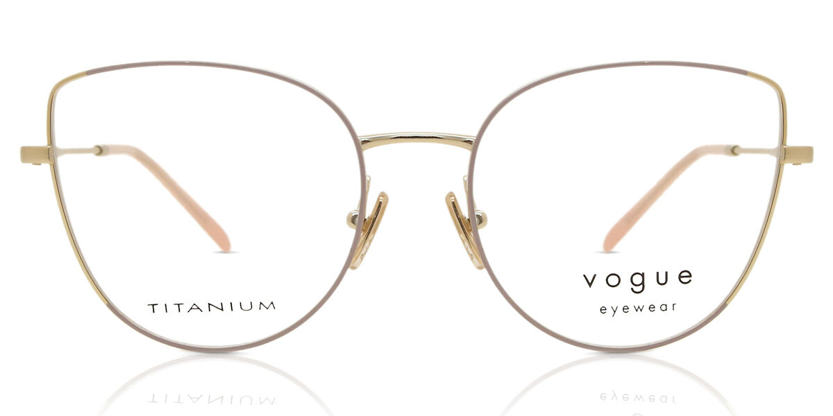 Vogue Eyewear VO4298T 5193 Eyeglasses in Nude Top Light Gold ...