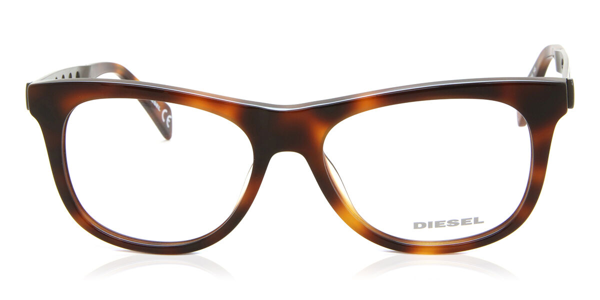 Diesel DL5115 052 Quadrado Dark Havana óculos | OculosWorld Brasil