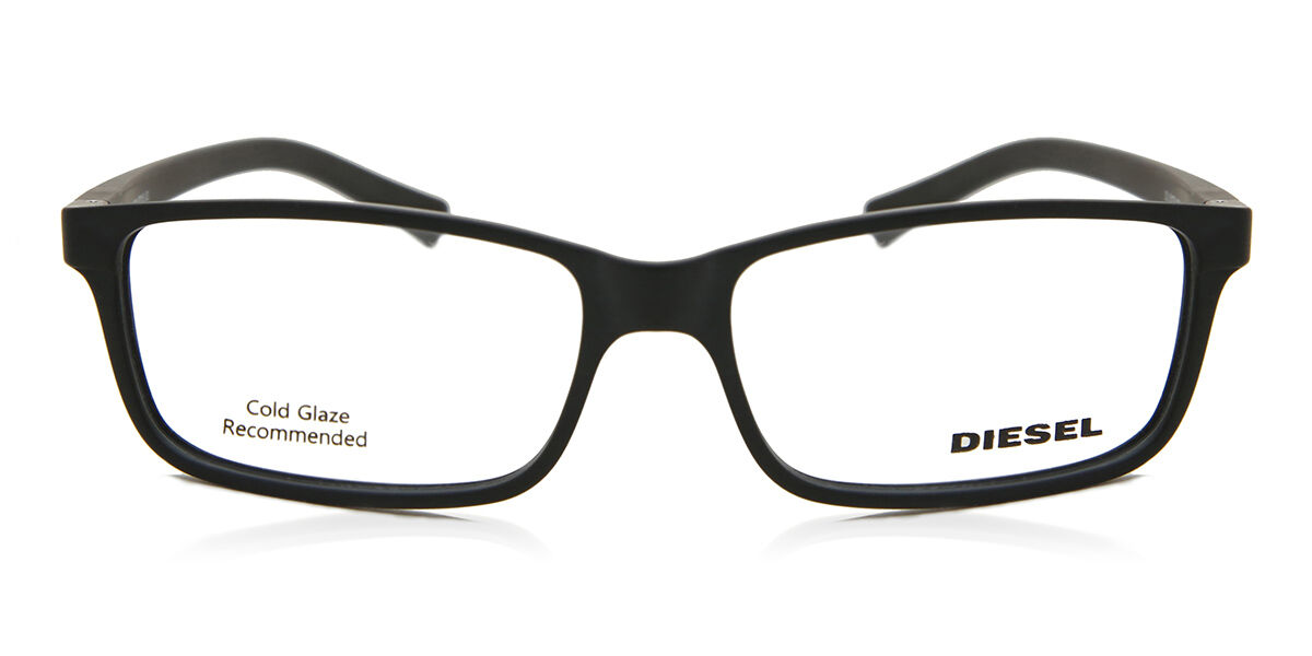 Diesel DL5179 058 Eyeglasses in Matte Dark Beige/Black ...