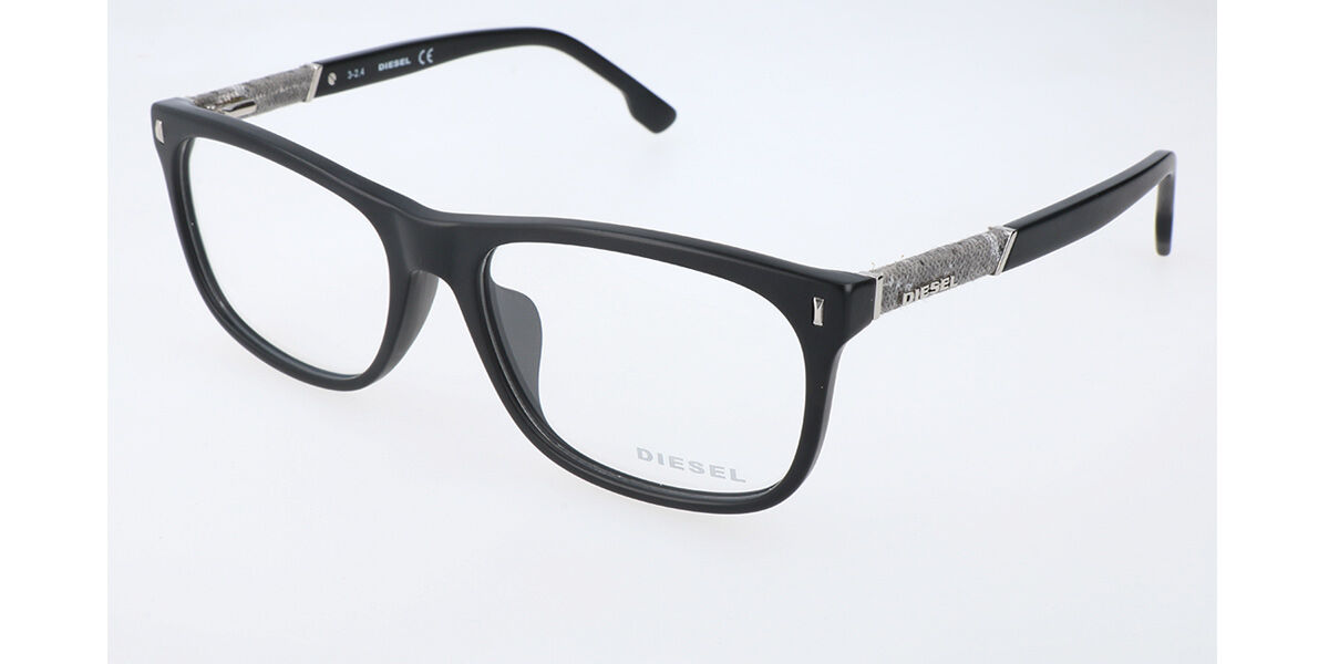 Diesel DL5157F Asian Fit 090 Eyeglasses in Blue | SmartBuyGlasses USA